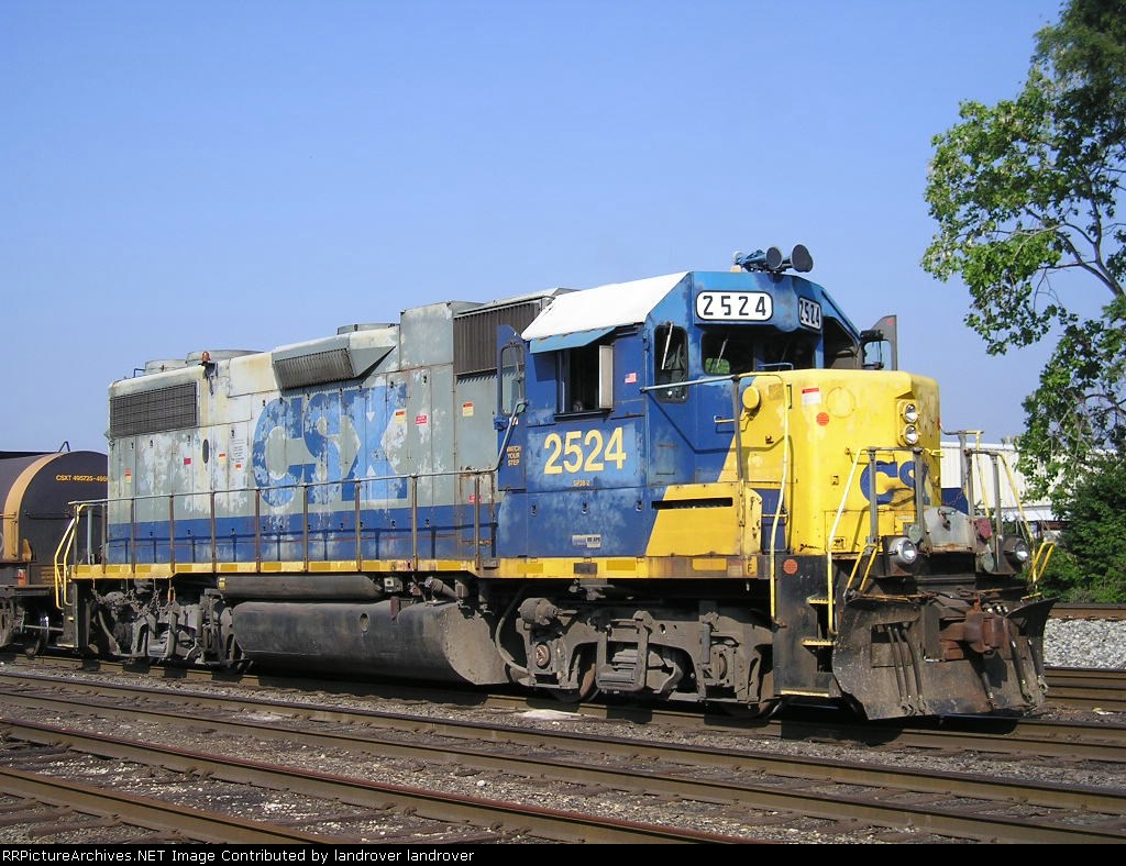 CSXT 2524 On CSX Y 101 At New River Yd